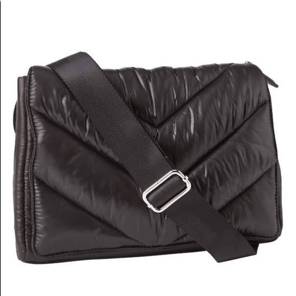 Athleta | Bags | Athleta X Carra Nylon Crossbody Purse Black | Poshmark